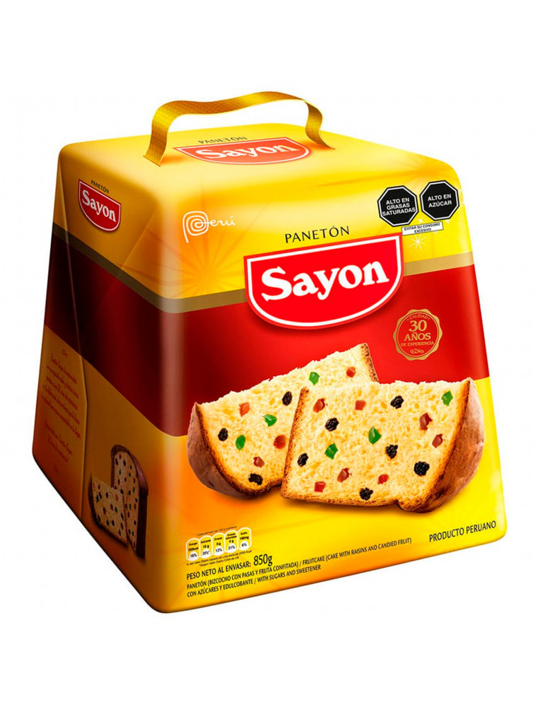 PANETON SAYON CAJA X 750 GR
